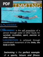 PATH FIT 3 Basic Swimming Handout | PDF | Swimming (Sport) | Swimming