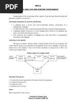MODULE 3 Syntax Analysis PPT | PDF | Parsing | Syntax