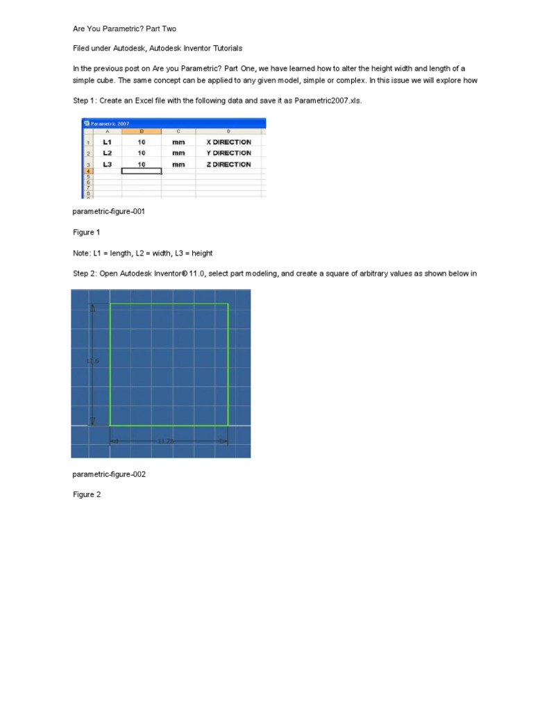 Parametric Modeling With Inventor | PDF | Computing | Teaching Mathematics