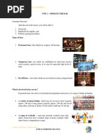 Bar Organization Chart | PDF | Waiting Staff | Bar