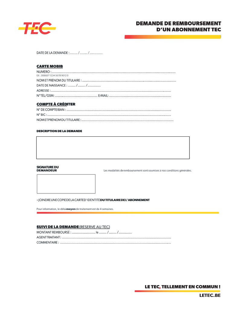 Formulaire Indemnisation GROUPE Septembre 2020 | PDF