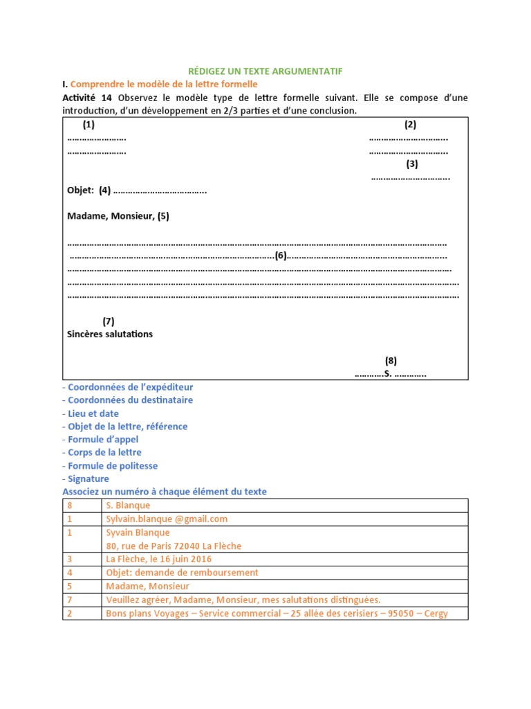 B2 PE Rédiger Un Texte Argumentatif | PDF | Études des langues ...