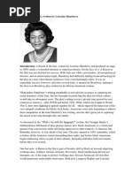 Raisin in The Sun Summary Act 2 | PDF