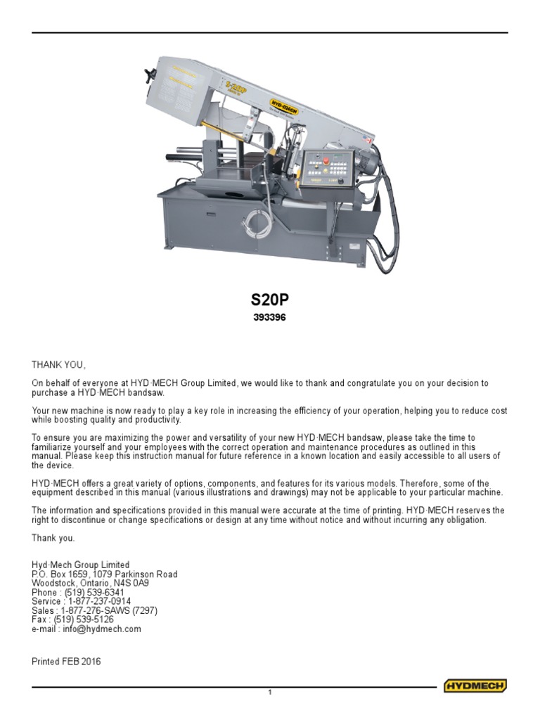 Manual Cierra Cinta s20p | PDF | Switch | Personal Protective Equipment