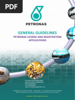 GENERAL GUIDELINES - PETRONAS License & Registration Applications v8.0 ...