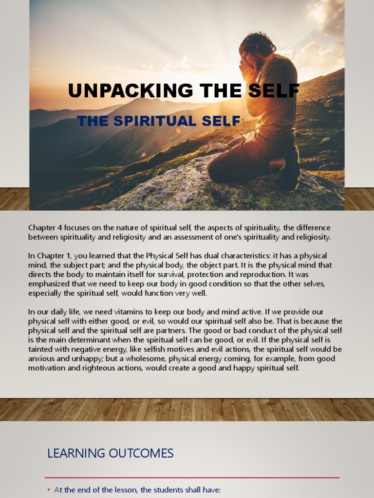 Understanding the Spiritual Self | PDF | Spirituality | Soul