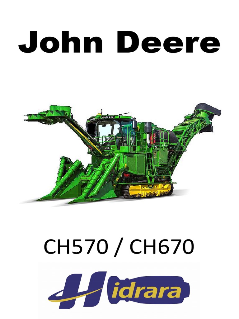 John Deere CH570/CH670 Hidráulica Diagramas | PDF | Propulsão | Hidráulica