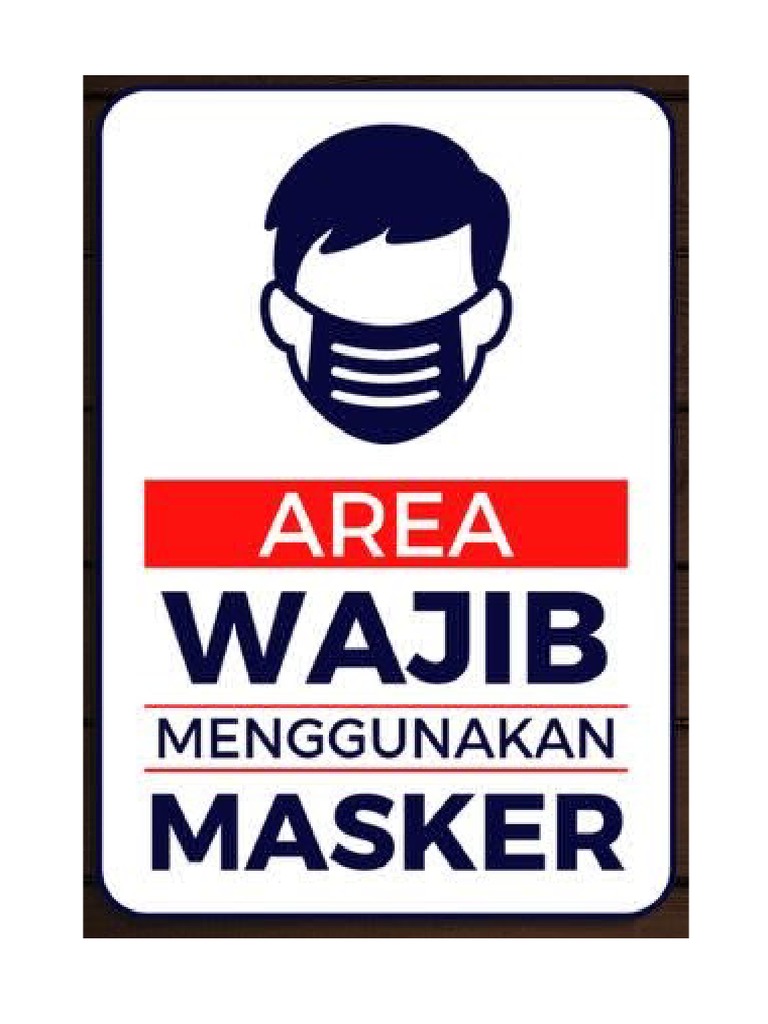 Area Wajib Masker | PDF