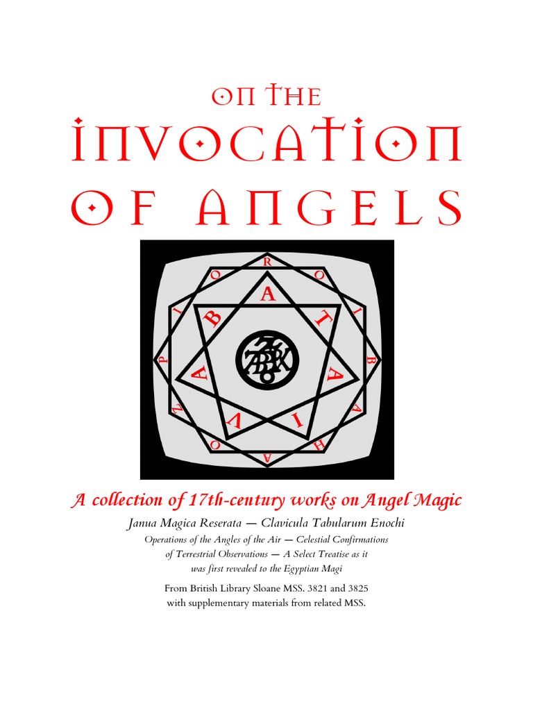 On The Invocation of Angels | PDF | Soul | Religious Belief And Doctrine