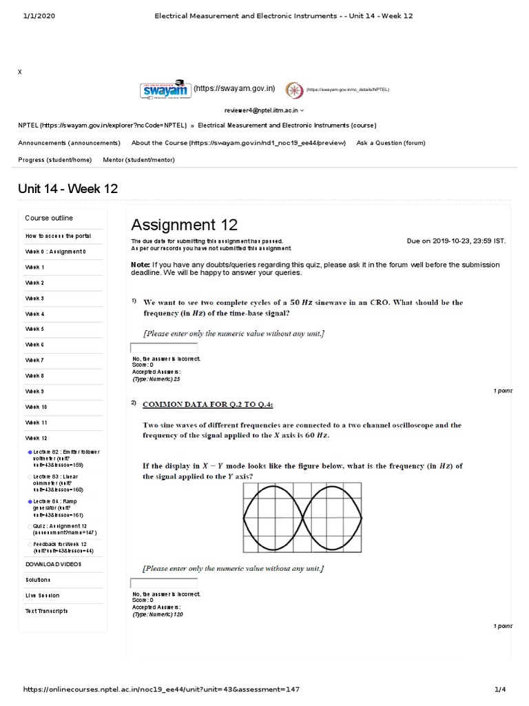 Week 12 Assignment 12 | PDF | Communication