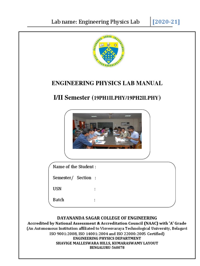 PHY Lab Manual | PDF | P–N Junction | Diode