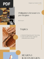 Handicrafts by Region in the Philippines | PDF