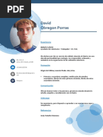 David CV 2022 | PDF