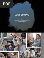 English Investigatory Project Lost Spring | PDF | Child Labour