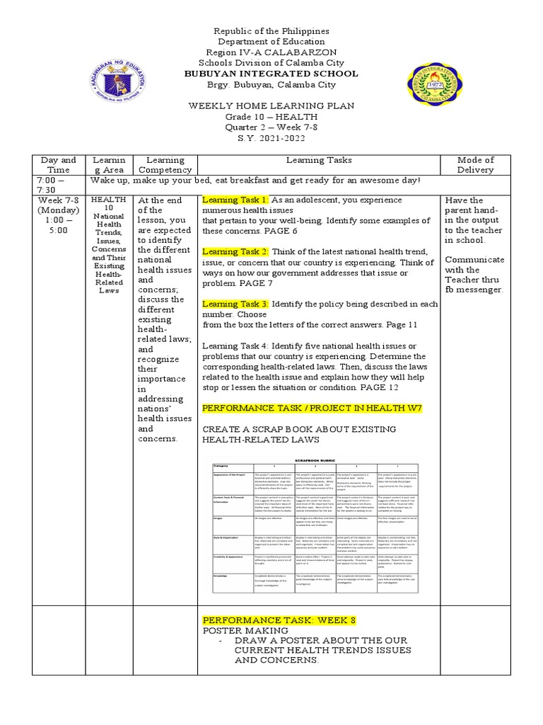 National Health Trends Poster Project | PDF | Learning | Behavior ...