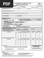 BIR S1905 Registration Update Sheet | PDF | Taxes | Government