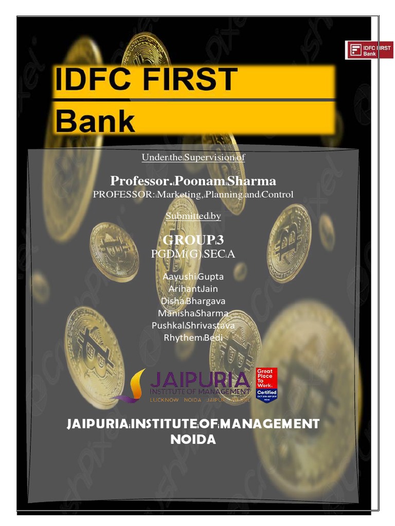 IDFC Marketing Plan | PDF | Communication | Mass Media