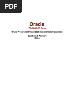 Oracle: Question & Answers | PDF