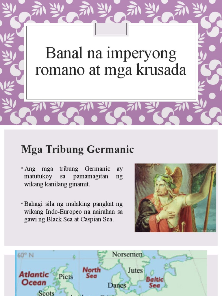 Banal Na Imperyong Romano at Mga Krusada | PDF