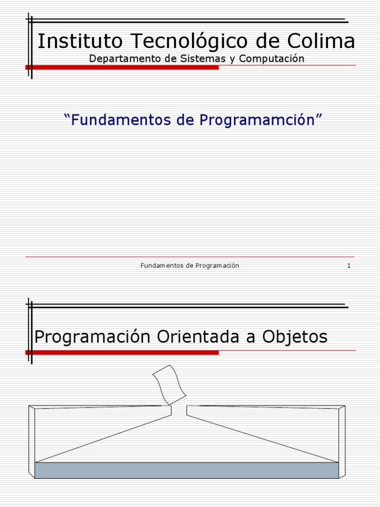 Fundamentos de Programacion | PDF | Herencia (Programación Orientada a Objetos) | Objeto ...