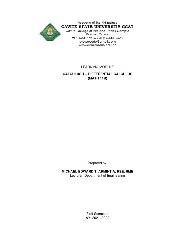 Chapter 2 (MATH11B) | PDF | Derivative | Slope