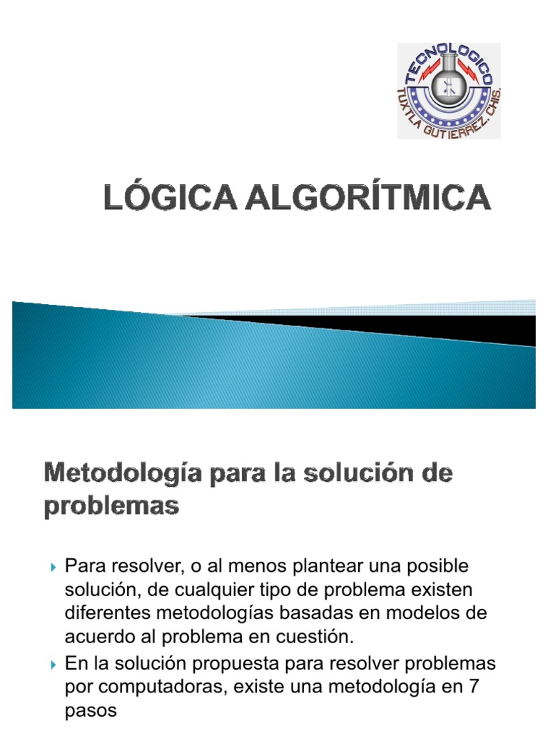Lógica Algorítmica | PDF | Algoritmos | Programa de computadora