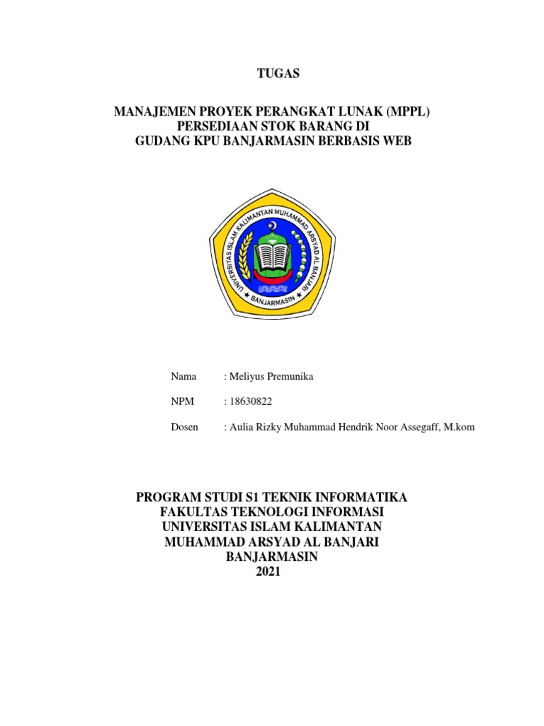 Tugas MPL | PDF | Komputer