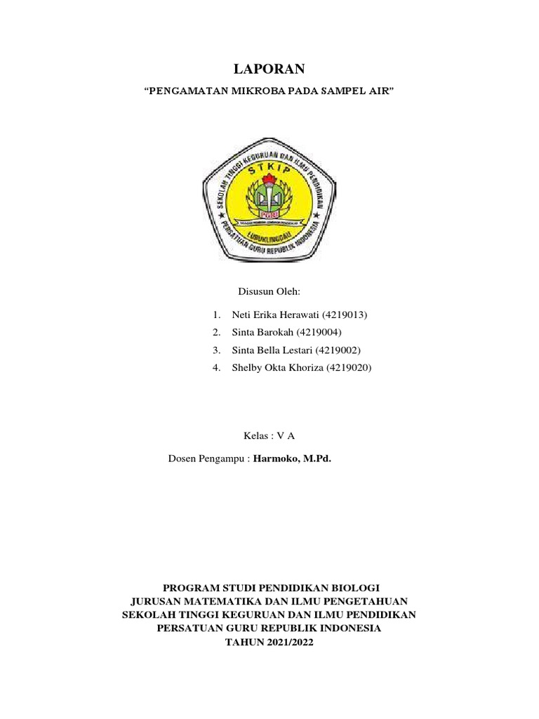 Pengamatan Mikroba Pada Sampel Air | PDF