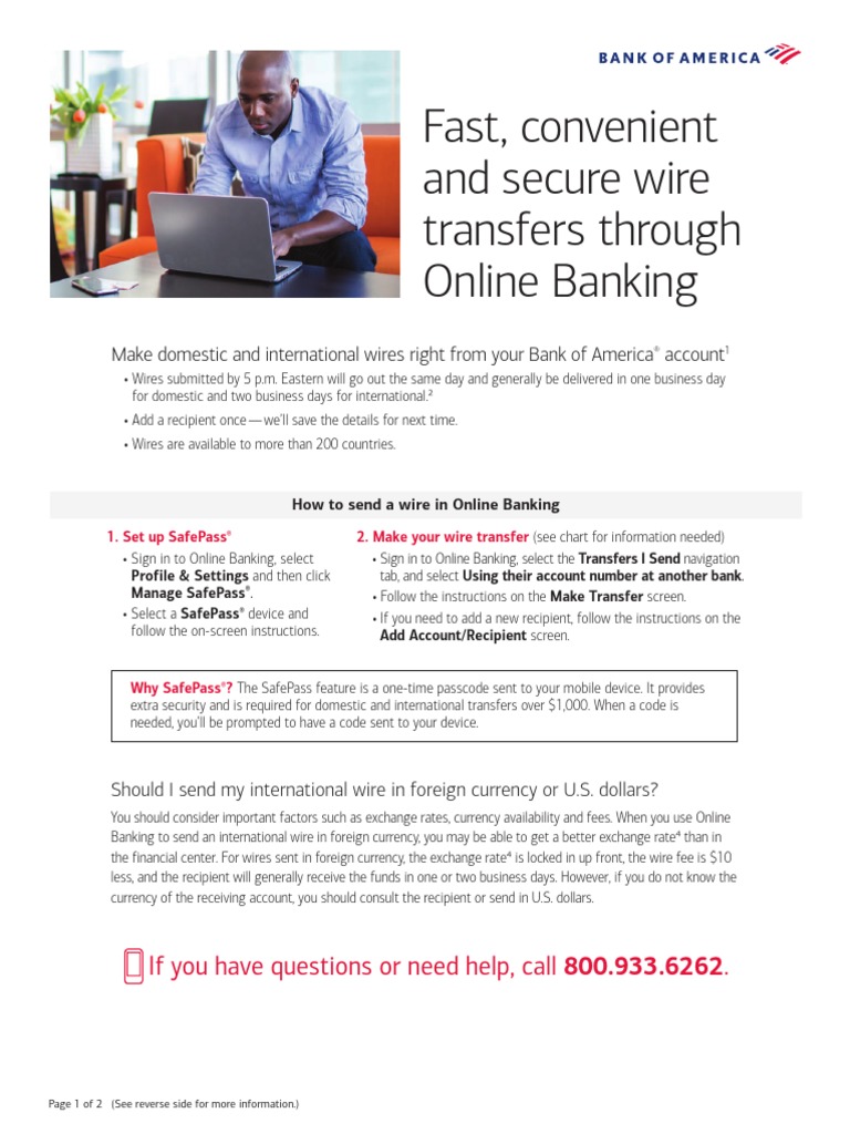 Online Wire Transfers Guide | PDF | Wire Transfer | Exchange Rate