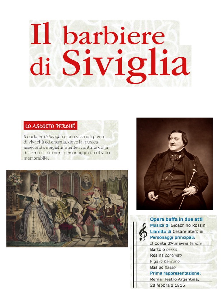 Il Barbiere Di Siviglia | PDF