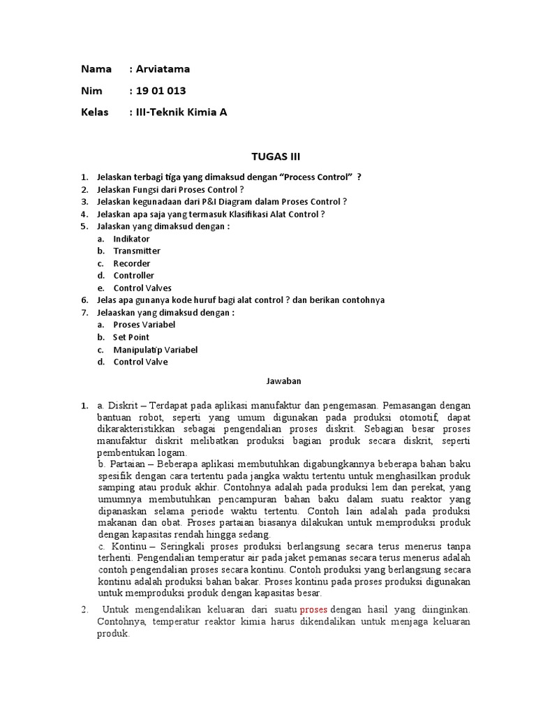 Arvi - TUGAS III | PDF