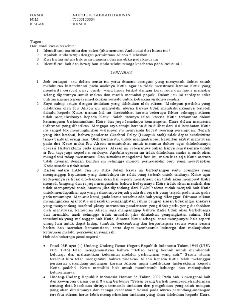 Nurul Khaerah Darwin - Tugas MID | PDF