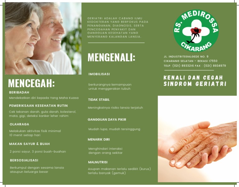 Leaflet Geriatri | PDF