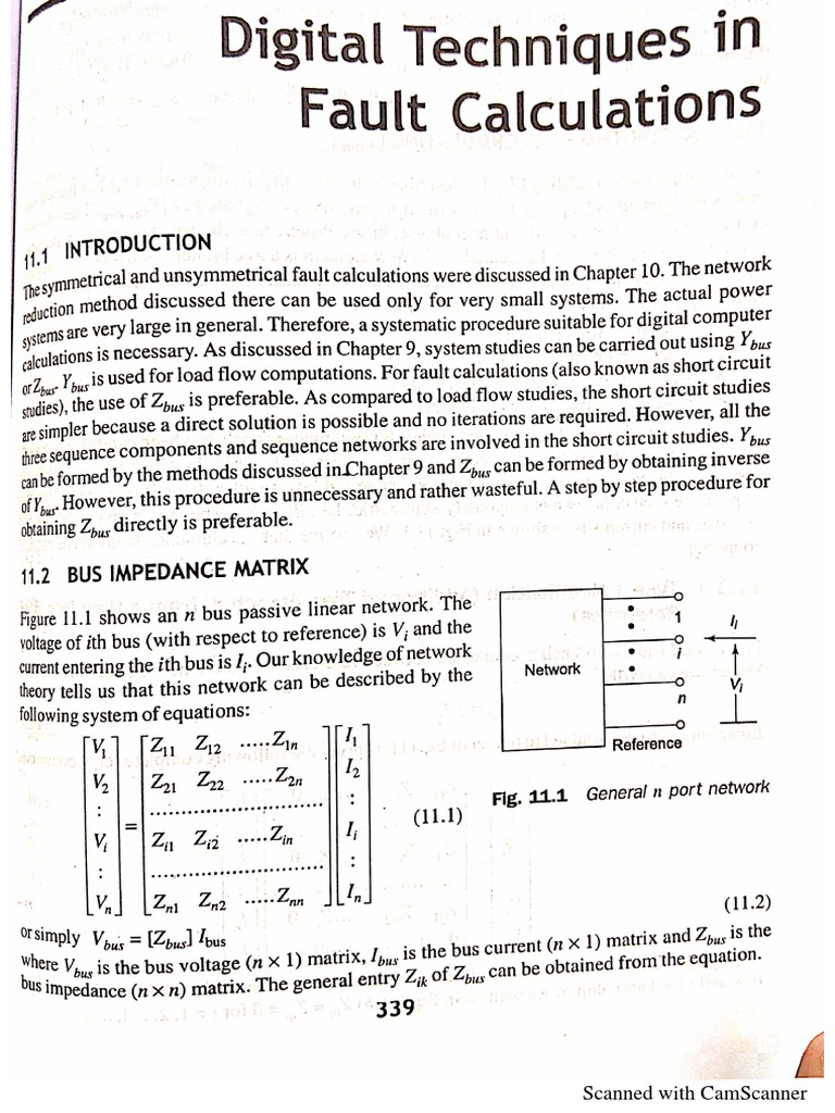 Z Bus Building Algorithm | PDF