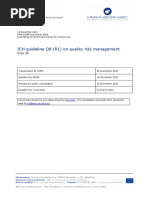 ICH Q9 (R1) Quality Risk Management Guide | PDF | Risk | Risk Management