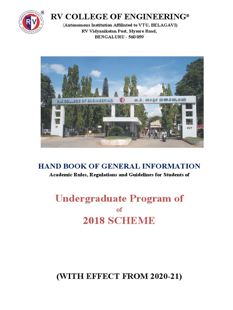 UG Handbook Updated 11 March 2021 | PDF | University And College ...
