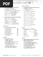 English Plus 2 Unit 1 Standard Test A | PDF