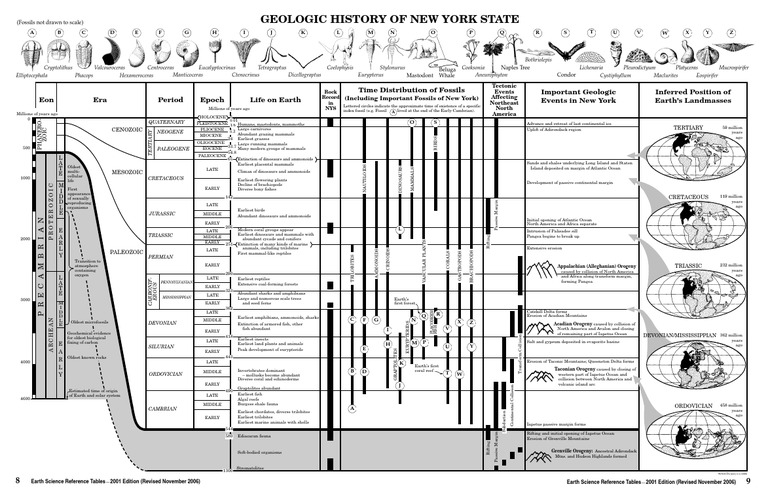 Earth Science Reference Tables Pg. 8 & 9 | Nature | Earth & Life Sciences