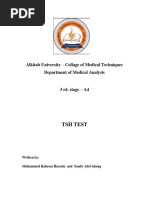 Thyroid Function Ordering Algorithm | PDF | Thyroid | Glands
