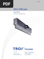 Titus Slot Diffuser | PDF | Chemical Engineering | Physical Quantities