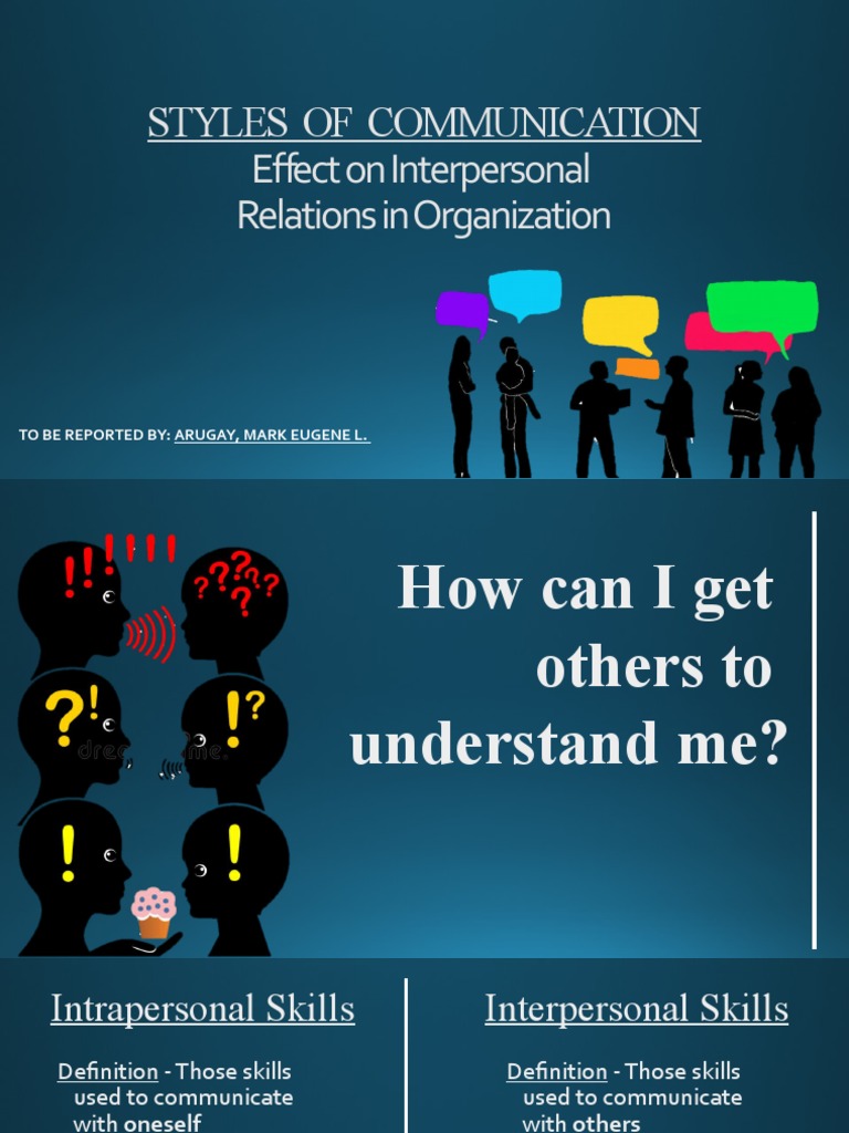 Communication Styles in Organizations | PDF | Communication ...