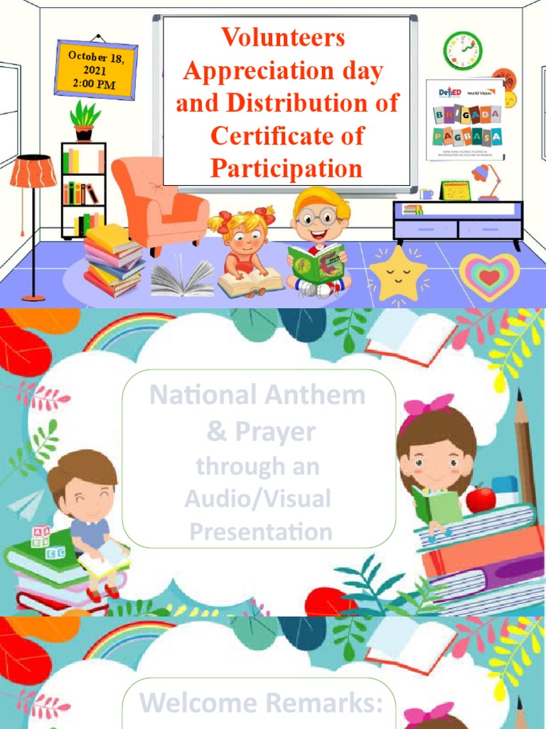 Volunteer Appreciation Day Event Summary | PDF | Art