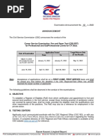 CSC Form | PDF | Identity Document | Authentication