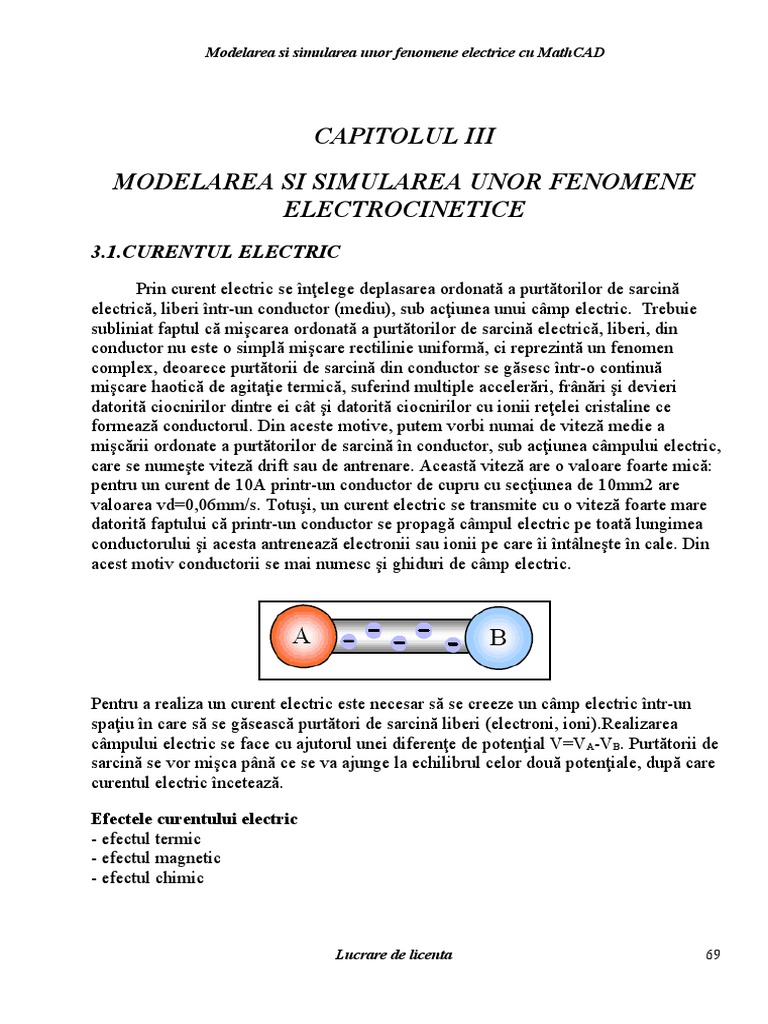 Teorie Carte Electrocinetica | PDF