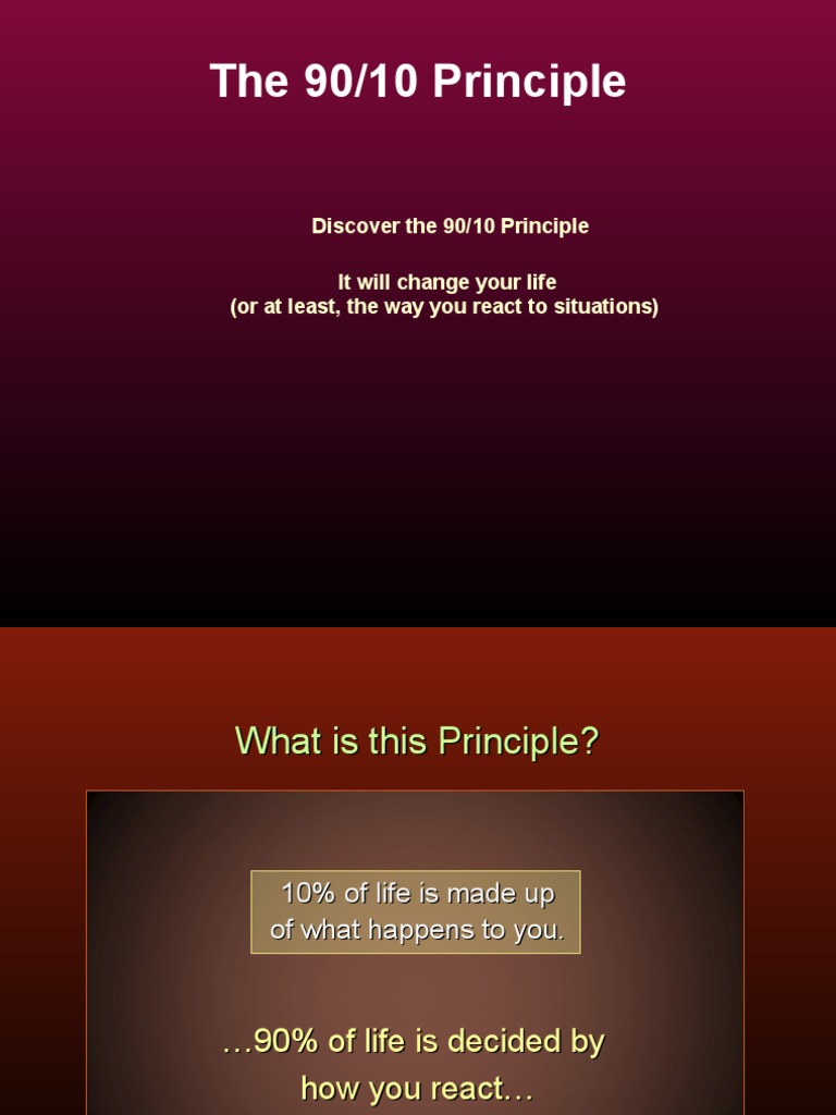90-10-principle-pdf