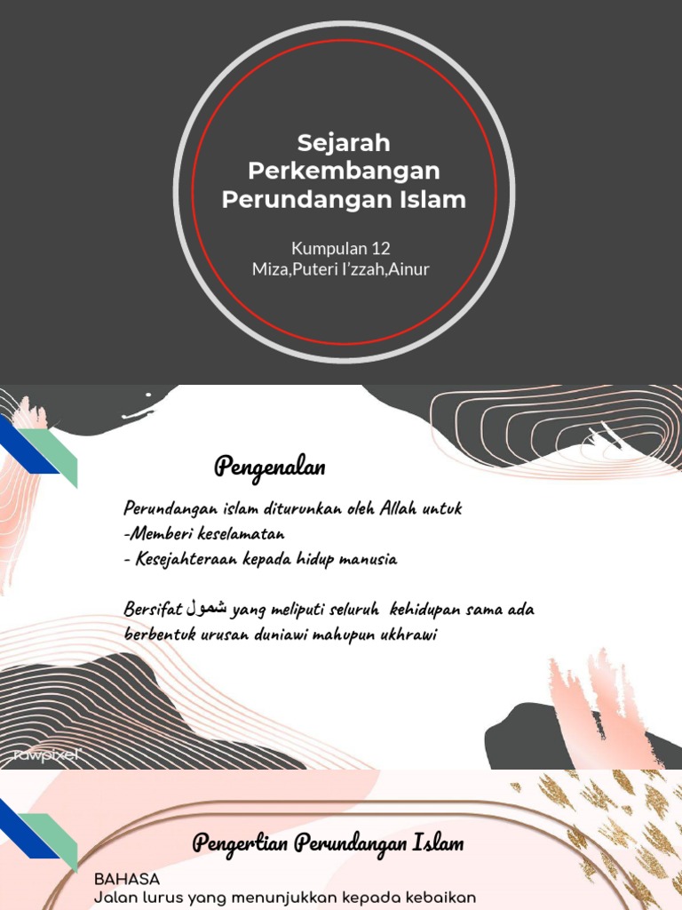 Sejarah Perkembangan Perundangan Islam | PDF