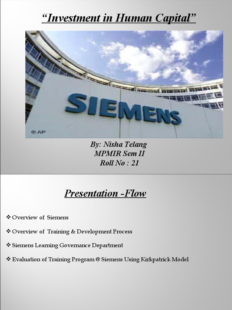 Siemens Ppt