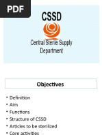 CSSD Checklist | PDF | Sterilization (Microbiology)