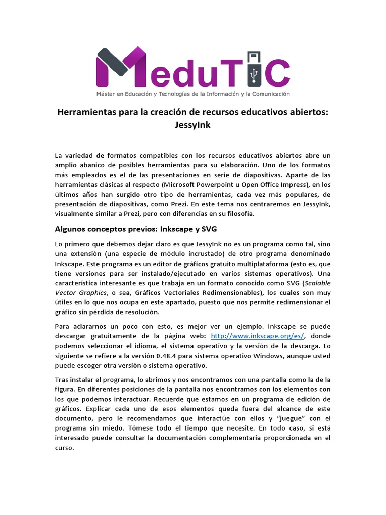 Introducción a JessyInk en Inkscape | PDF | Archivo de computadora ...