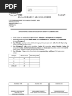 Contoh Soalan UASA BM T3 | PDF